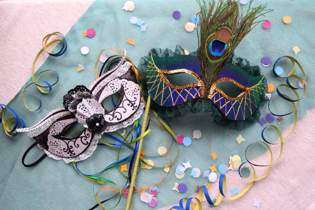 How to make carnival masks for the Casanova Grand Ball – Zest and Lavender